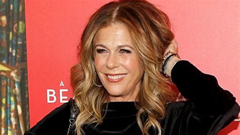 Rita Wilson Is Stunning In Black Silk And Stilettos Alongside Husband