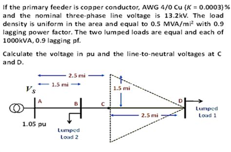 Calculate The Voltage In Pu And The Line To Neutral Chegg