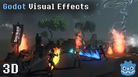 Godot Visual Effects Pack Vfx Particle Effects Shaders Free