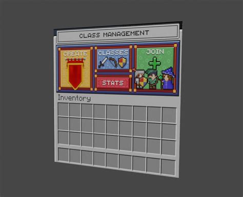 RPG Class Menu Deluxe Menu Config BuiltByBit MC Market