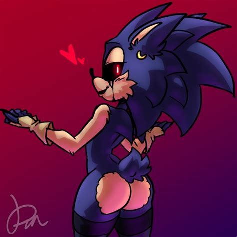 Rule 34 Artist Request Ass Grab Curse Sonicexe Fingerless Gloves