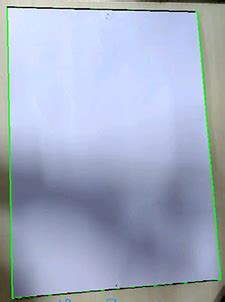 Contour DrawContours Around Detected Document Using Opencv For Android Gives Strange Bug