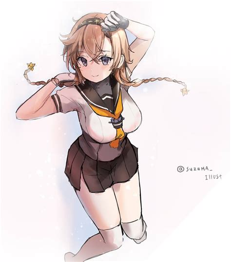 Suzuma Suzuma Illust Teruzuki Kancolle Kantai Collection Light