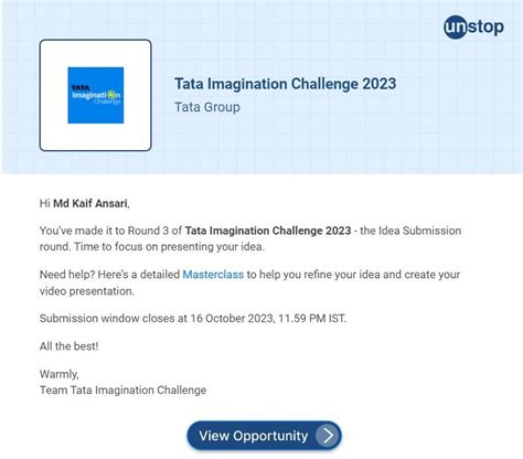 Md Kaif Ansari On Linkedin Tataimaginationchallenge Innovation Round3