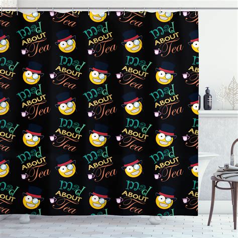 east urban home versal abstract shower curtain with hooks included