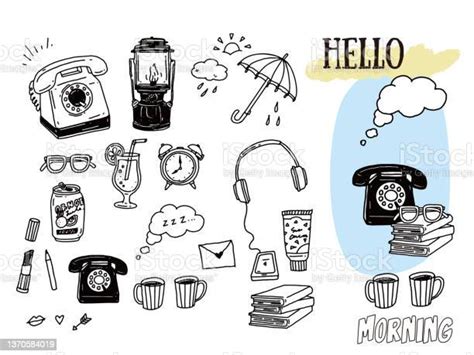 흑백 모노톤 라인 드로잉 일러스트레이션 흑백 일러스트레이션 모노톤 라인 드로잉 필기 세련된 잡지 카페 패션 블라 0명에 대한 스톡 벡터 아트 및 기타 이미지 Istock