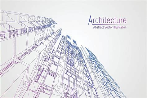 Exploring Urban Design With Modern Wireframe Architecture Cad Drawings