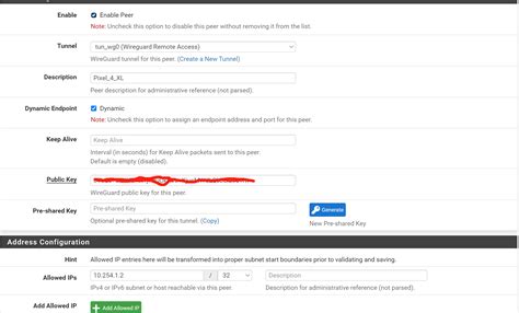 wireguard remote access netgate forum