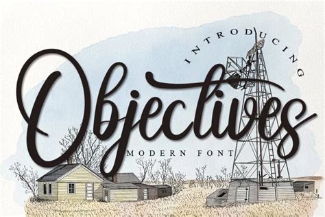 Objectives Font For Ios Android Macos Windows Free Download Or