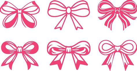 Girly Bow Vector Art Icons And Graphics For Free Download