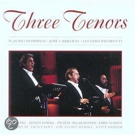 Three Tenors Placido Domingojose Carerrasluciano Pavarotti Cd