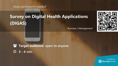Digital Health Applications R Surveycircle