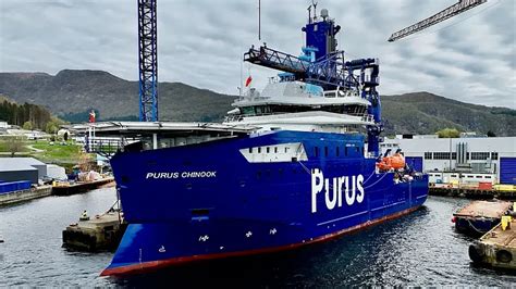 Vessel Review Purus Chinook Battery Hybrid Csov Joins Purus Marine