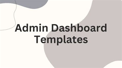 ppt streamline management with mg technologies html admin dashboard