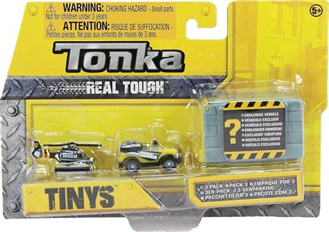 Tonka Tinys 3 Pack Helicopter And Jeep Vehicles With Exclusive Vehicle