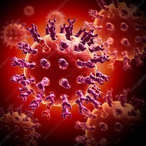 Rotavirus Virus Particle Illustration Stock Image F0181029