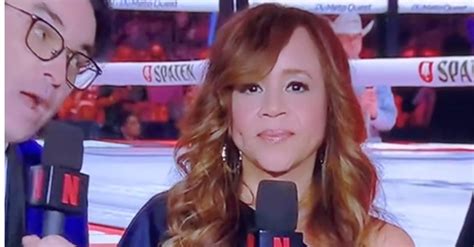 Rosie Perezs Face At The Mike Tyson Fight Is Taking Me Out