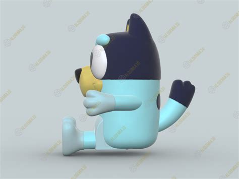 Obj File Bluey・3d Printable Model To Download・cults