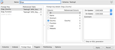 Php Why Don T I Have On Update Constraints In My Relation View On PHPMyAdmin Stack Overflow