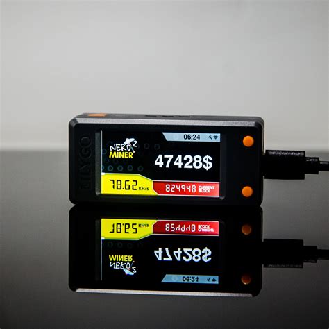 Nerdminer V2 T Display S3 The Ultimate Mini Bitcoin Miner With Time Clock Price Ticker And