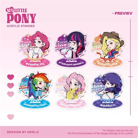 设计了一整套小马宝莉m6同人周边 小红书 花瓣网