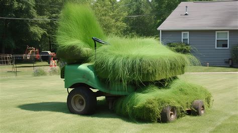 Someone Is Driving A Green Grass Lawnmower Backgrounds  Free