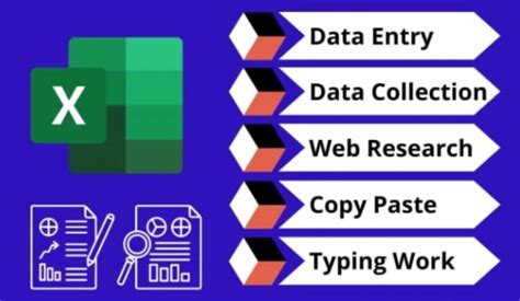 do excel data entry data collection web research copy paste data
