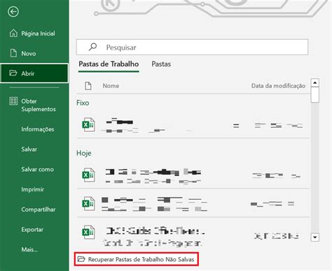 Como Recuperar Arquivo Excel Passo A Passo Ionos