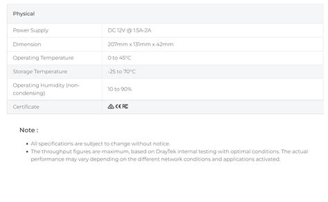Draytek Vigor 2766ac Ac1300 Vdsl2 35bg Fast Supervectoringethernet Modem Router