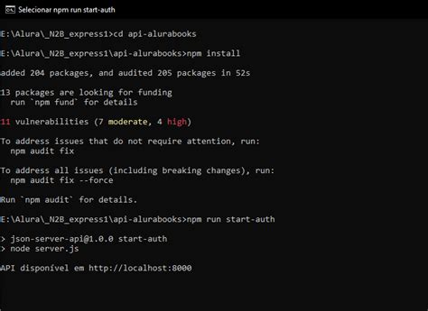 Dúvida npm run start auth entendendo a web por baixo dos panos Solucionado