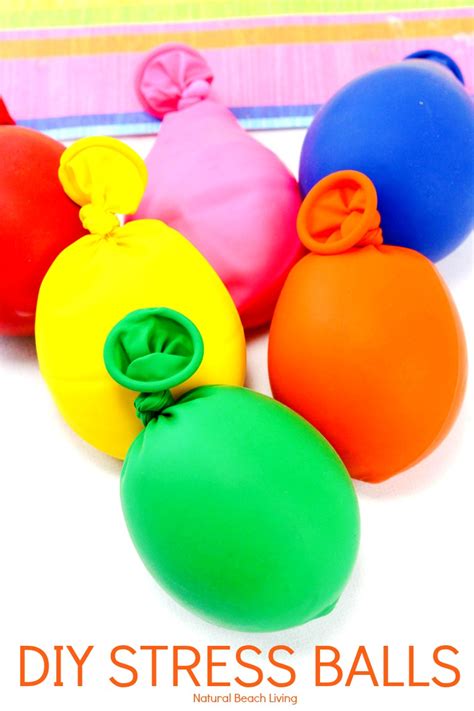 Diy Stress Balls How To Make Putty Stress Balls Natural Beach Living