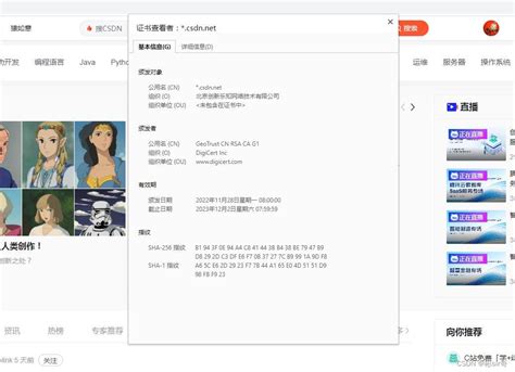 CSDN页面左上角出现红色不安全 https 并且把鼠标放在上面的头像和消息时无法下拉菜单 csdn不安全 CSDN博客