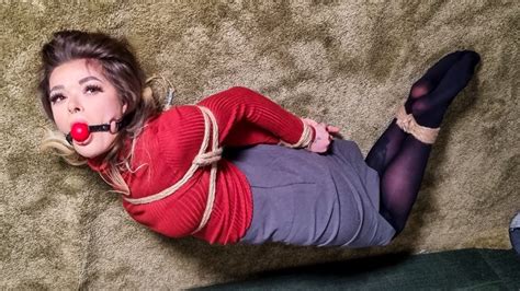 3021 Hollie In Old Rope Roll Altgirlsbound Clips4sale