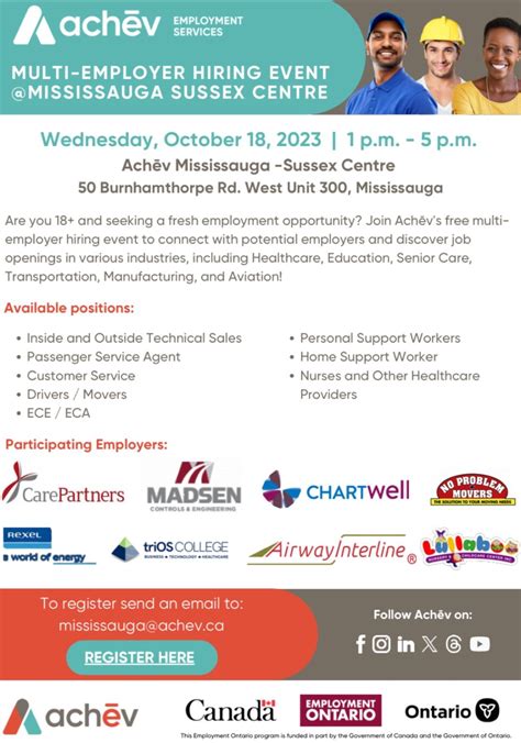 Damanpreet Kaur On Linkedin In Person Hiring Event In Mississauga By Achev