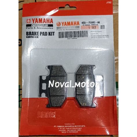 Rear Disc Brake Lining Rear Dispad R15 V3 Wr 155 Xsr 155 Mt15 Vixion R