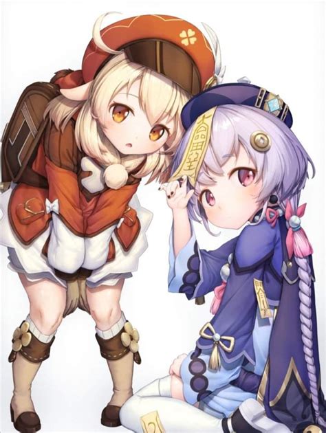 Klee And Qiqi Genshin Impact Anime Amino