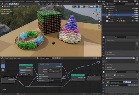 I Want To Make A Molecular Block Using Particles Blender Stack Exchange
