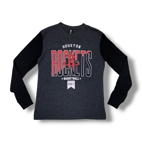 Nba Shirts Houston Rockets Nba Swingman Long Sleeve Thermal