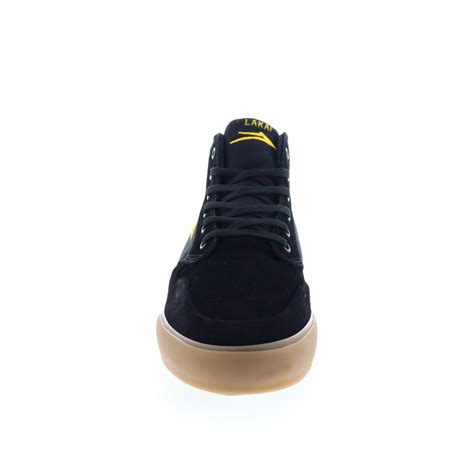 Lakai Riley 3 High Ms4230096a00 Mens Black Skate Inspired Sneakers Sho