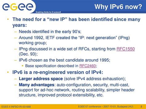 Why Ipv6 Now Mathieu Goutelle Cnrs Urec Ppt Download
