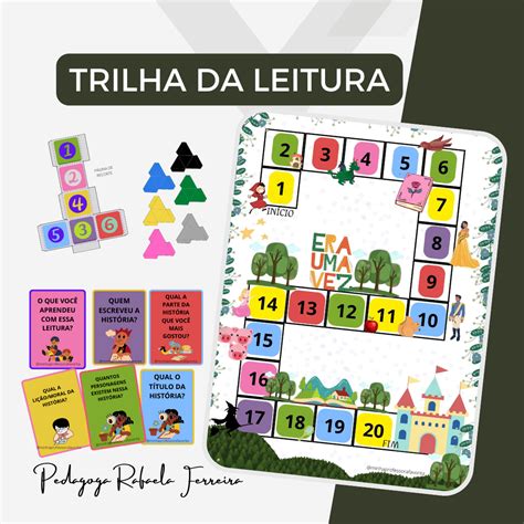Trilha Da Leitura Para Imprimir Retoedu
