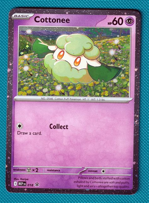 Cottonee Mep 018 Phantasmal Flames Masterset Single Pack Blister Promo