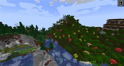 1969185858 1 19 Java Seed With Very Gorgeous Terrain All Around Spawn Above And Underground