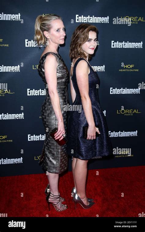 Anne Heche And Kiernan Shipka Attends The Entertainment Weekly Pre