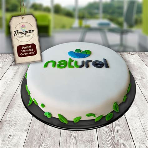 Pastel De Fondant Imagen Corporativa Celebra El Aniversario ó Algún