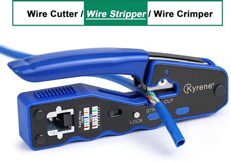 Buy Therathy Pass Through Rj45 Crimp Tool Kit Ethernet Crimper Kit Cat5e Cat5 Cat6 Crimping