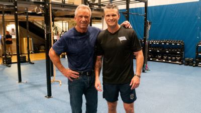 Make Americans Fit Again Rfk Jr Teams Up With Pete Hegseth In An