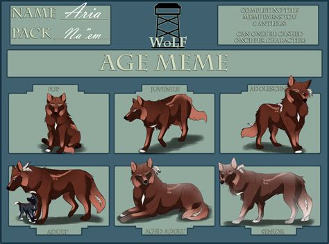 Wolf Aria Age Meme By Soyala Silveryst On Deviantart