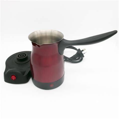 Stainless Steel Electric Turkish And Greek Powder Coffee Maker With Anti