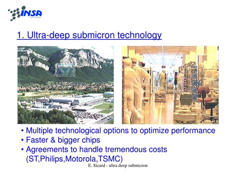 Ppt Ultra Deep Submicron Technology Powerpoint Presentation Free